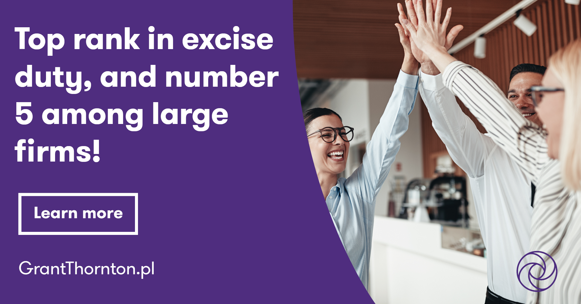 Top rank in excise duty, and number 5 among large firms! - Grant Thornton