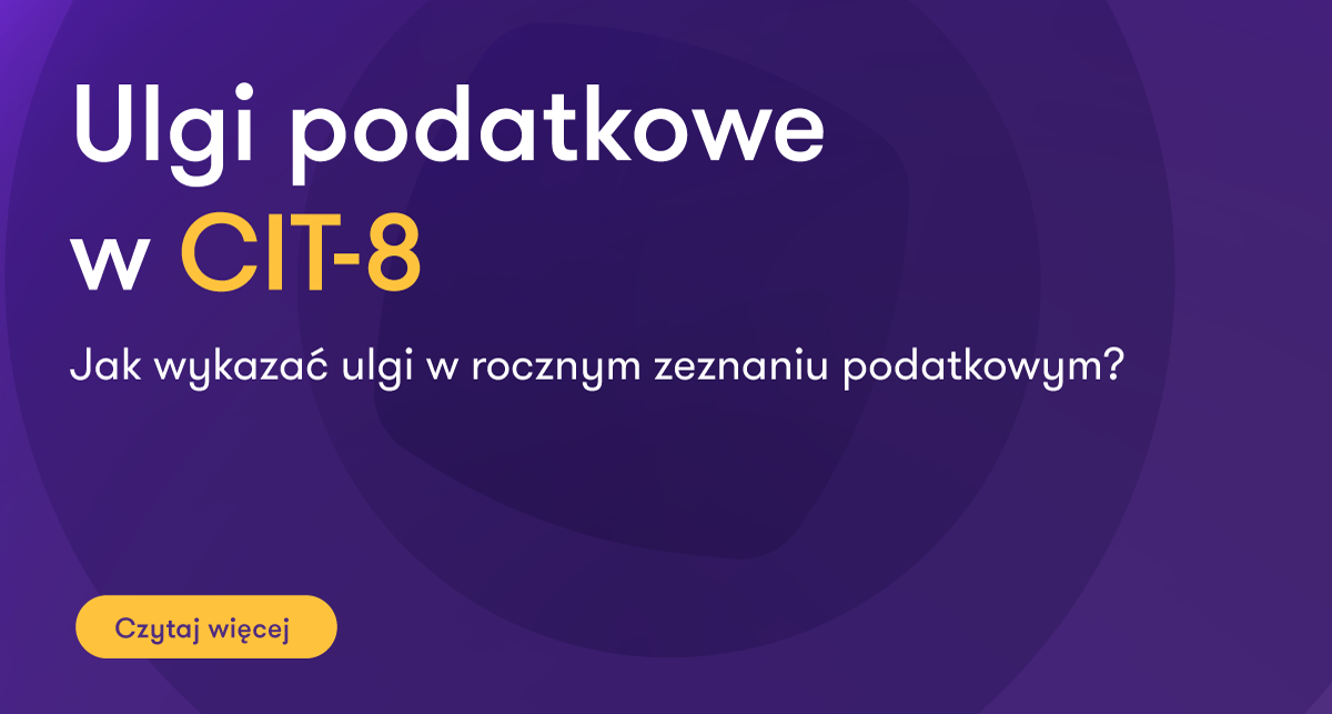 Ulgi podatkowe w CIT-8 - Grant Thornton